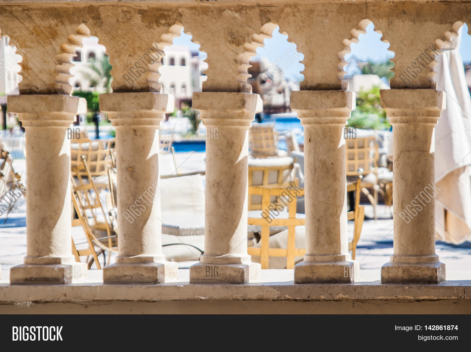 Through Columns Image & Photo (Free Trial) | Bigstock