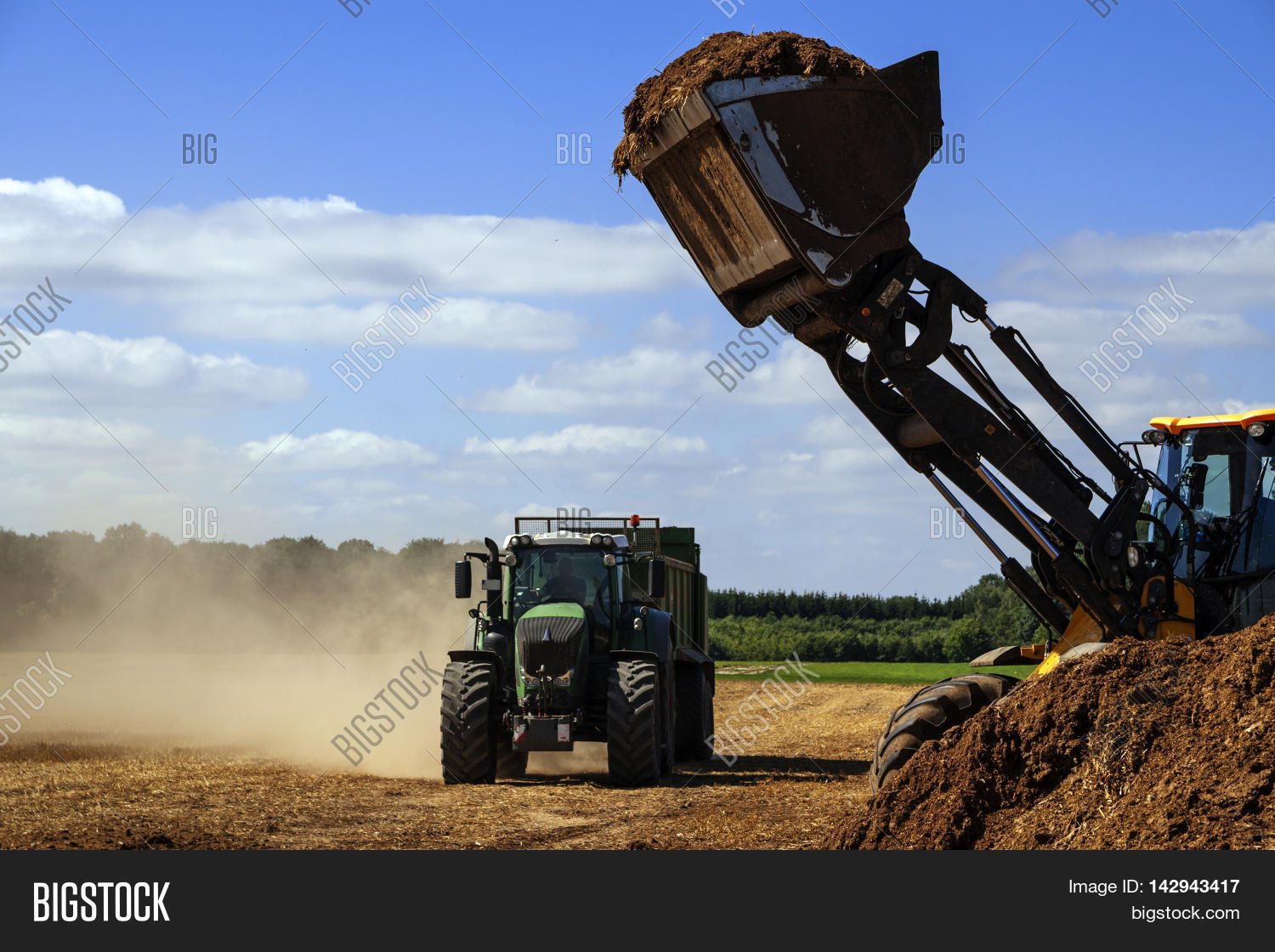 Fertilize Field Image & Photo (Free Trial) | Bigstock