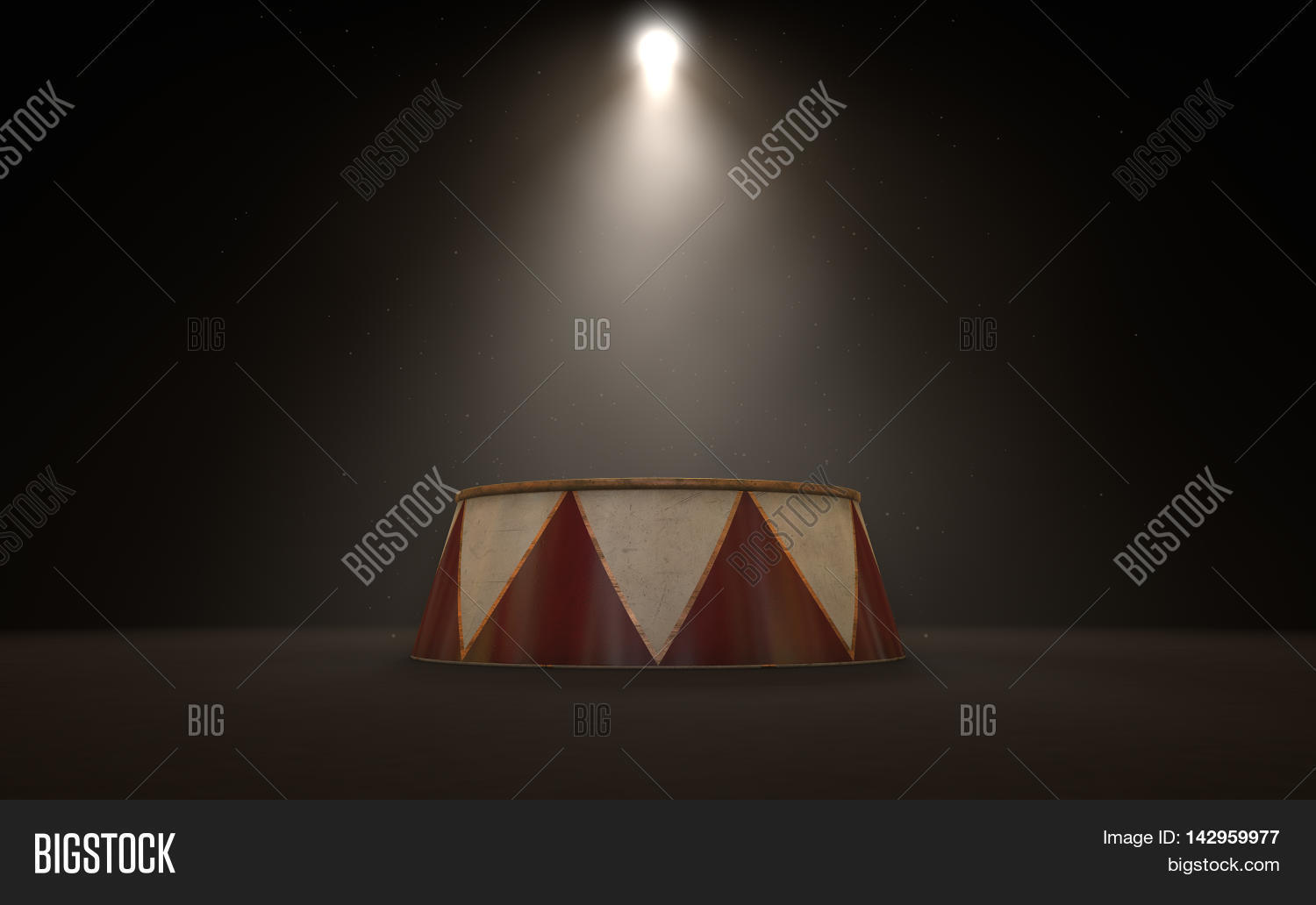 Circus Podium Spotlit Image & Photo (Free Trial) | Bigstock