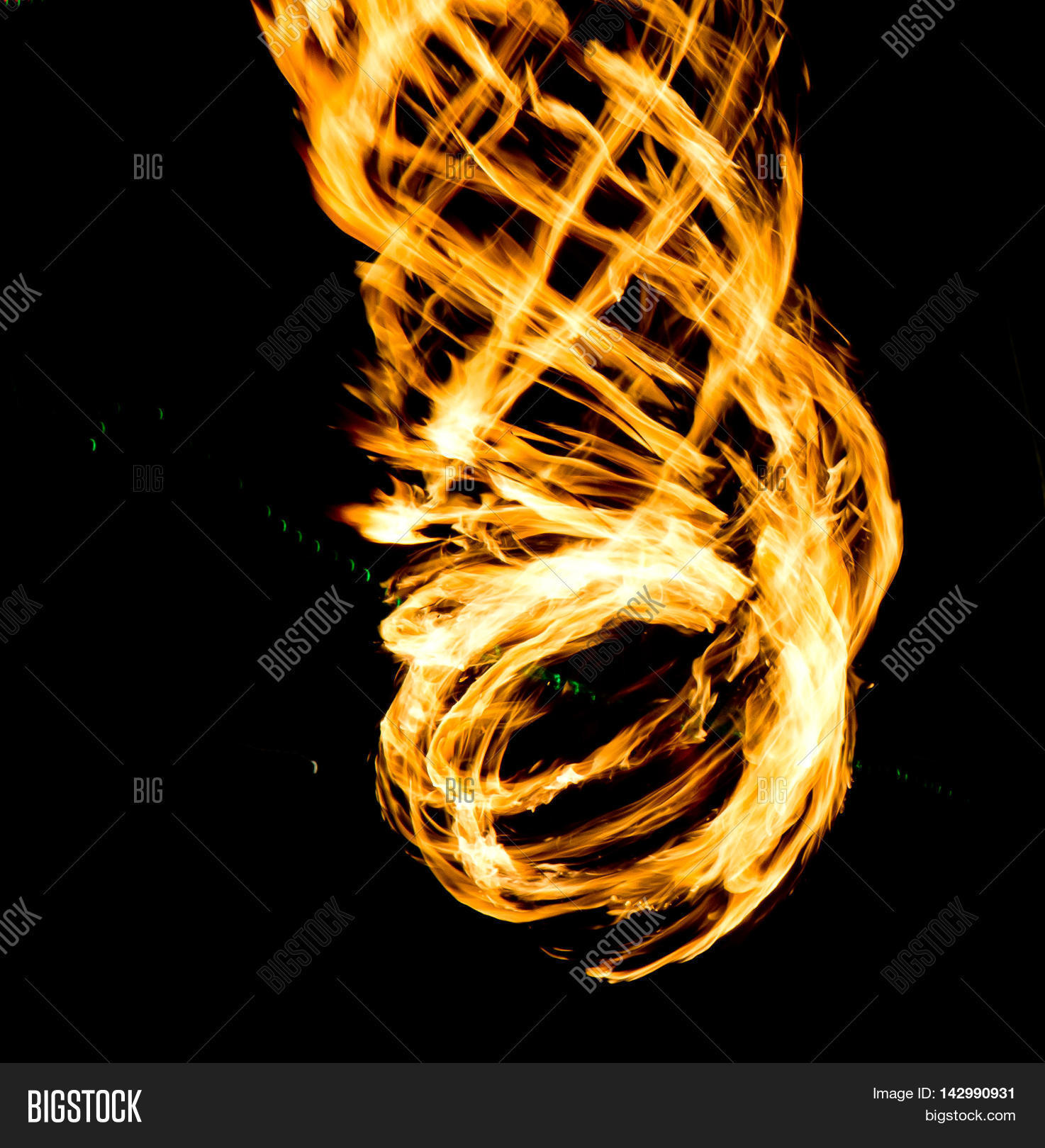 Fire Show Flaming Image & Photo (Free Trial) | Bigstock