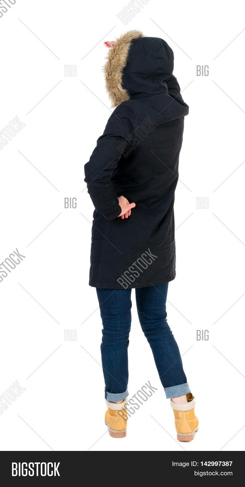 Back View Standing Image & Photo (Free Trial) | Bigstock