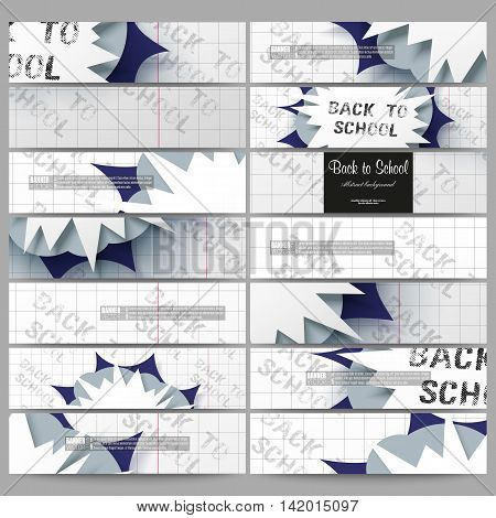 Set Modern Headers. Vector & Photo (Free Trial) | Bigstock