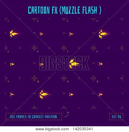 Muzzle Flash Vector & Photo (Free Trial) | Bigstock