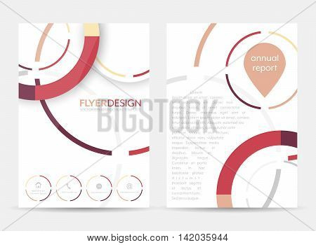 Flyer Design Circular Vector & Photo (Free Trial) | Bigstock