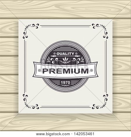 Decorative Badge Vector & Photo (Free Trial) | Bigstock