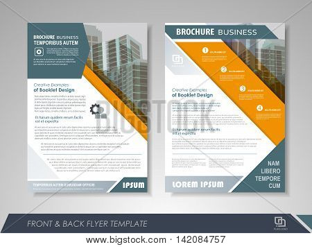 Front Back Page Vector & Photo (Free Trial) | Bigstock