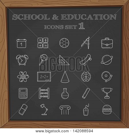 Set Simple Symbols On Vector & Photo (Free Trial) | Bigstock