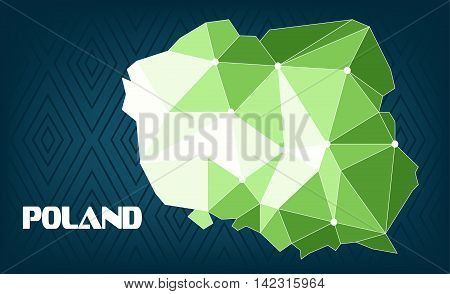 Poland Country Map Vector & Photo (Free Trial) | Bigstock