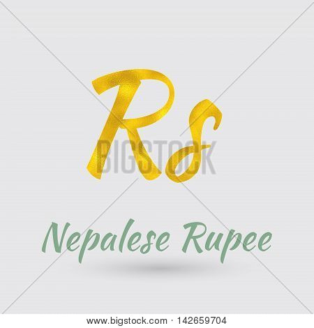 Symbol Nepalese Rupee Vector & Photo (Free Trial) | Bigstock