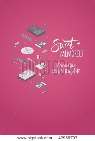 Sweet Memories Vector Vector & Photo (Free Trial) | Bigstock