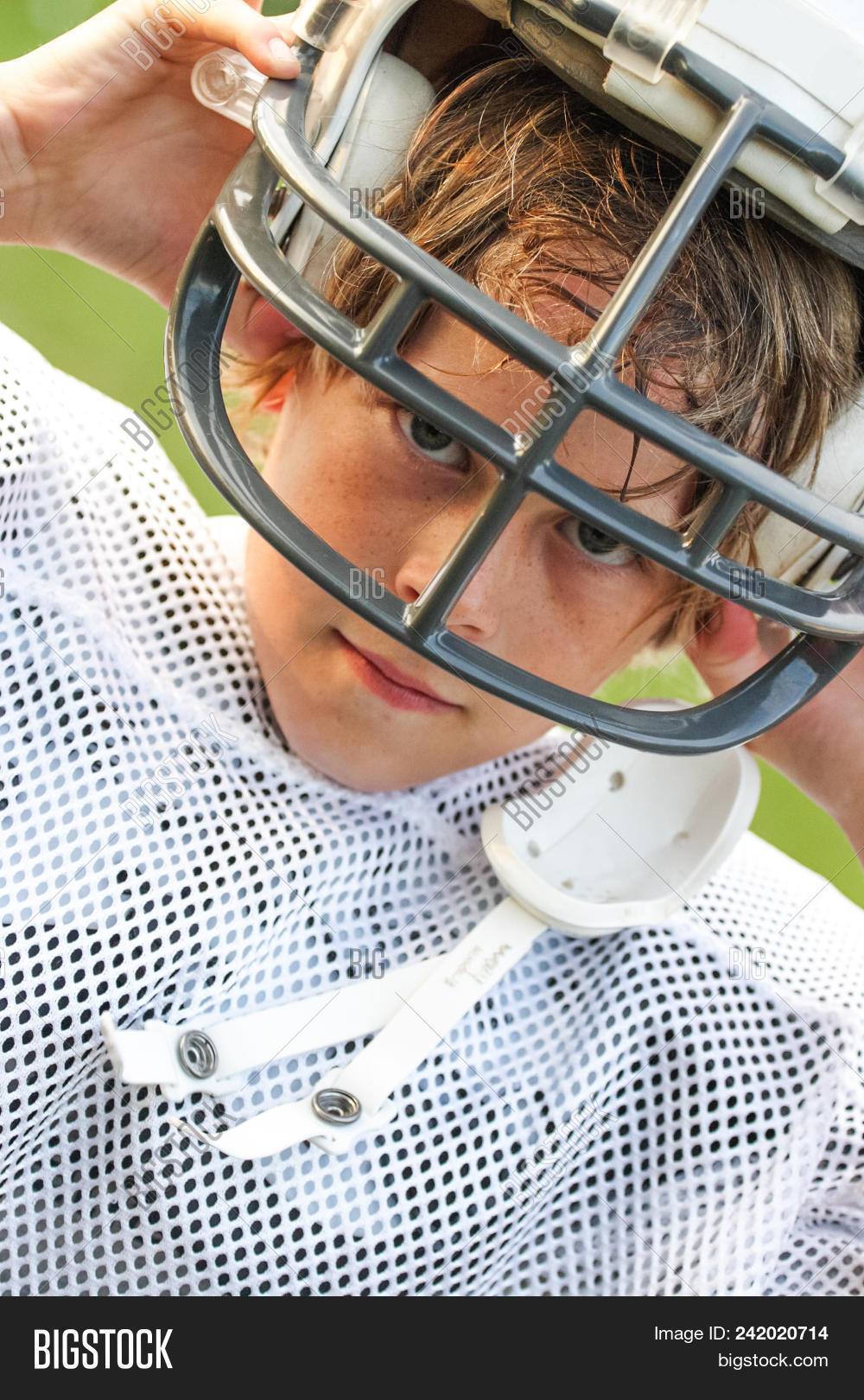 Young Boy Football Image & Photo (Free Trial) | Bigstock