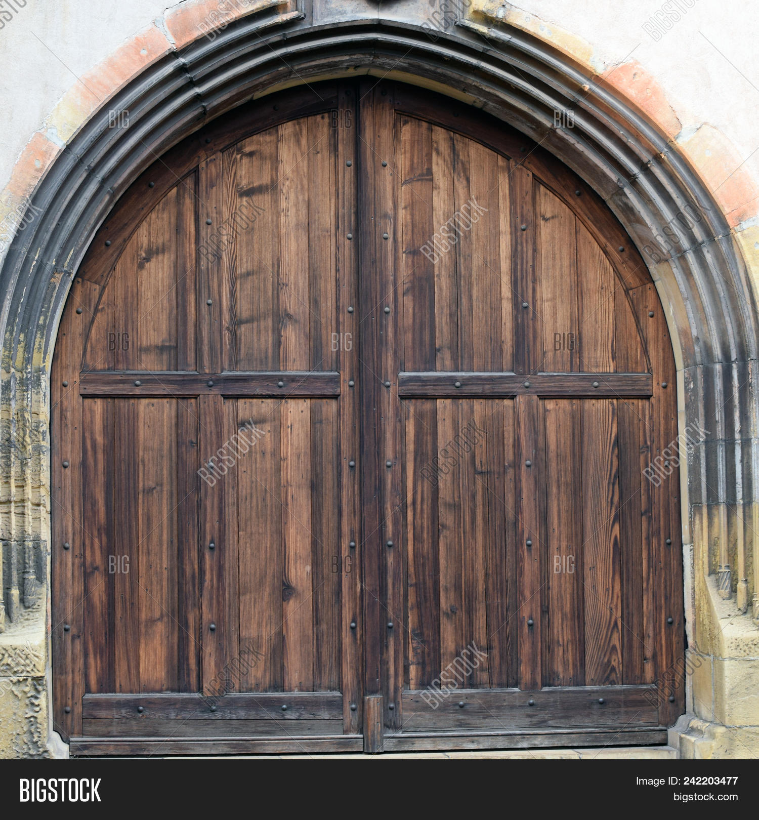 Massive Old Wooden Image & Photo (Free Trial) | Bigstock