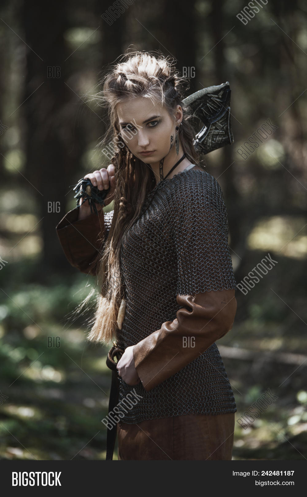 Viking Woman Hammer Image & Photo (Free Trial) | Bigstock