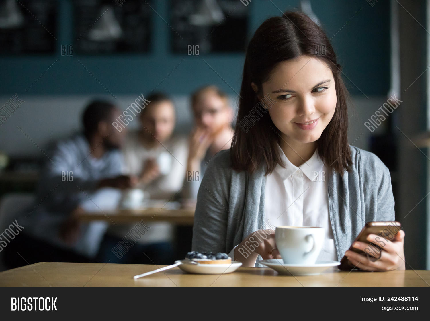 Curious Girl Looking Image And Photo Free Trial Bigstock
