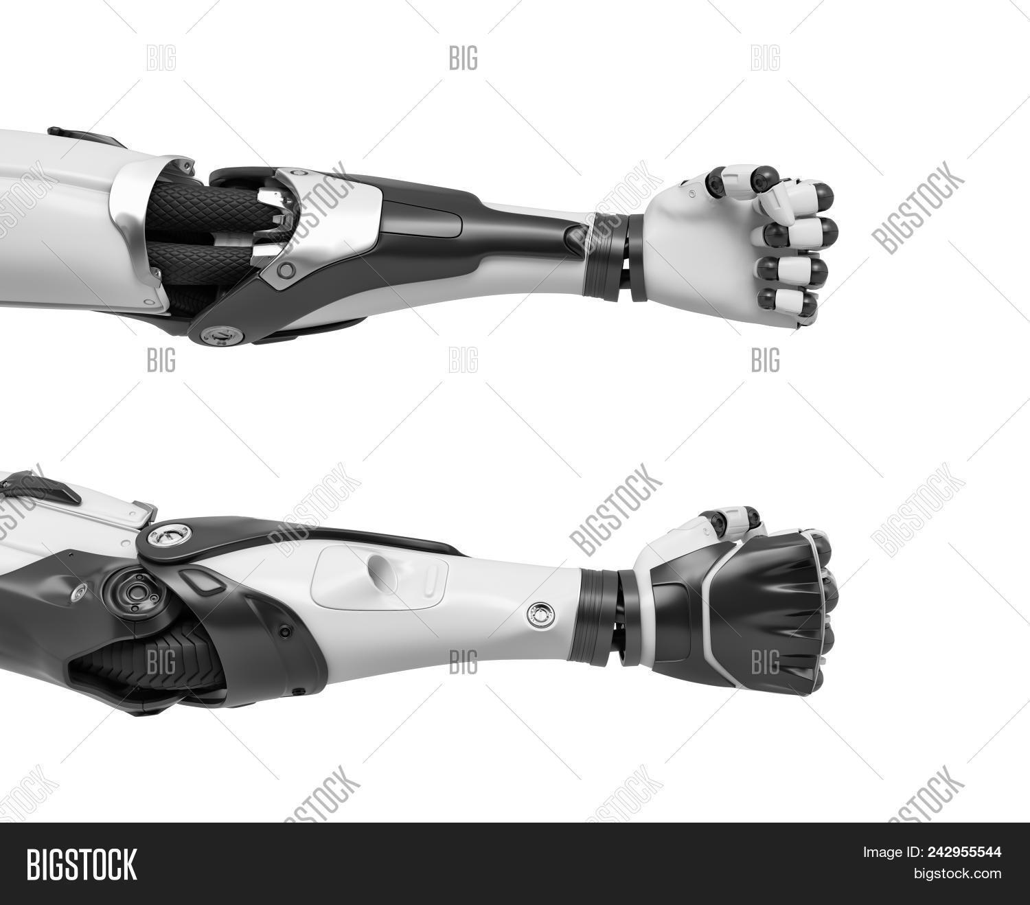3d Rendering Two Robot Image & Photo (Free Trial) | Bigstock