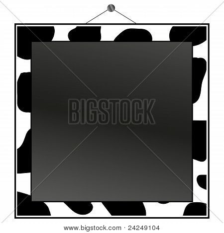 Cow Print Frame Put Vector & Photo (Free Trial) | Bigstock