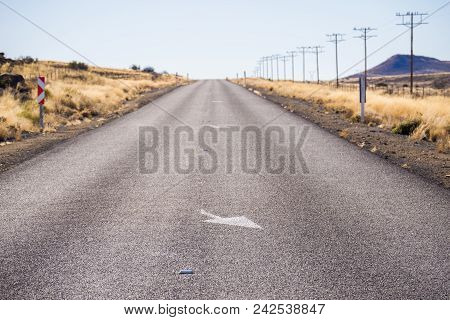 Empty Tar Road On Image & Photo (Free Trial) | Bigstock