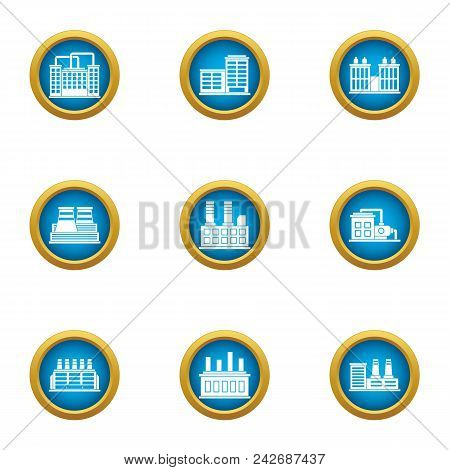 Smelter Icons Set. Vector & Photo (Free Trial) | Bigstock