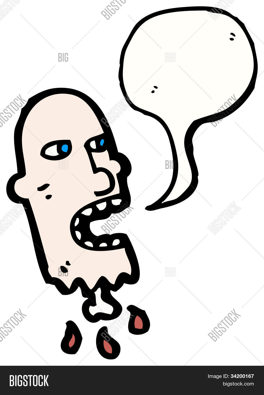 Cartoon Gross Severed Image & Photo (Free Trial) | Bigstock