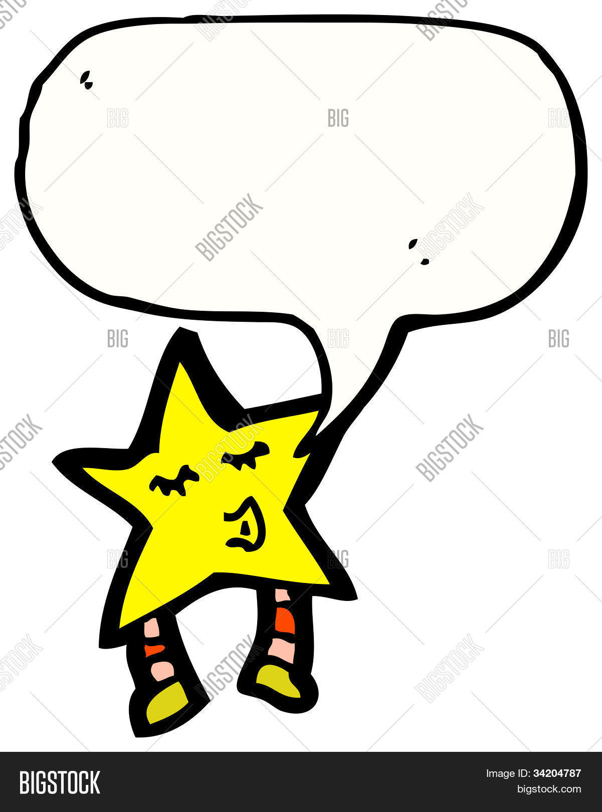 Cartoon Little Star Image & Photo (Free Trial) | Bigstock