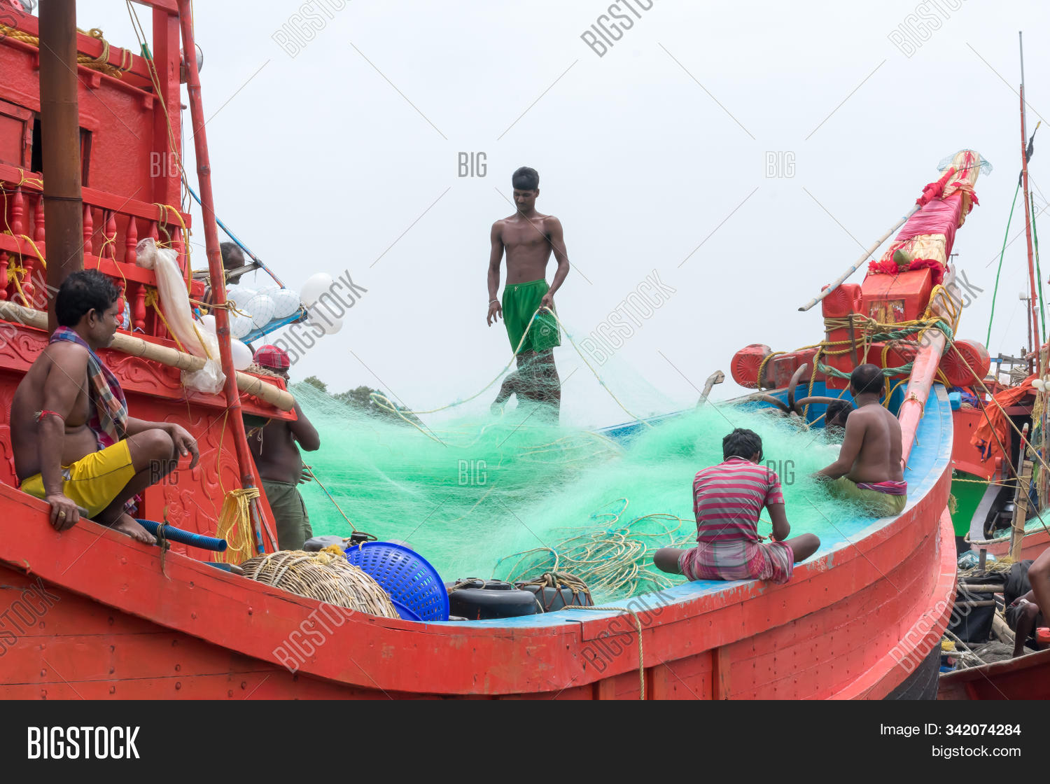 Fisherman Community Image & Photo (Free Trial) | Bigstock
