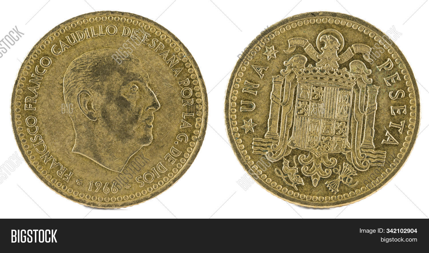 Old Spanish Coin 1 Image & Photo (Free Trial) | Bigstock