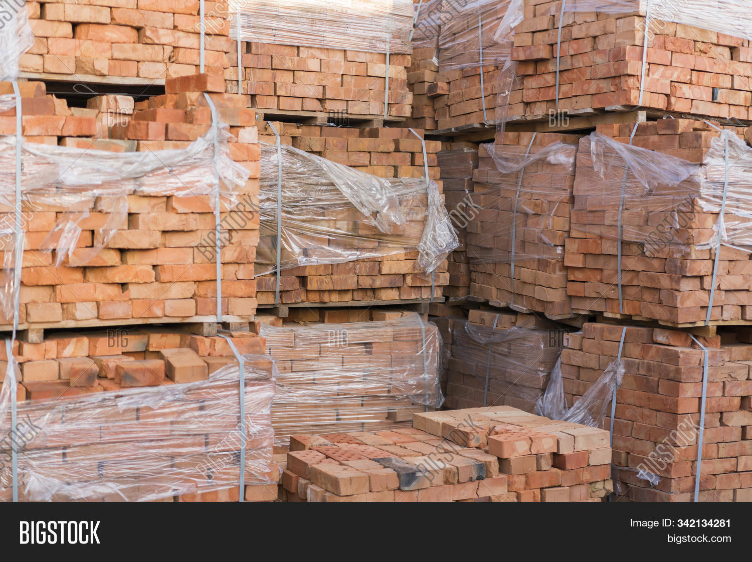 Clay Brick Stored Image & Photo (Free Trial) | Bigstock