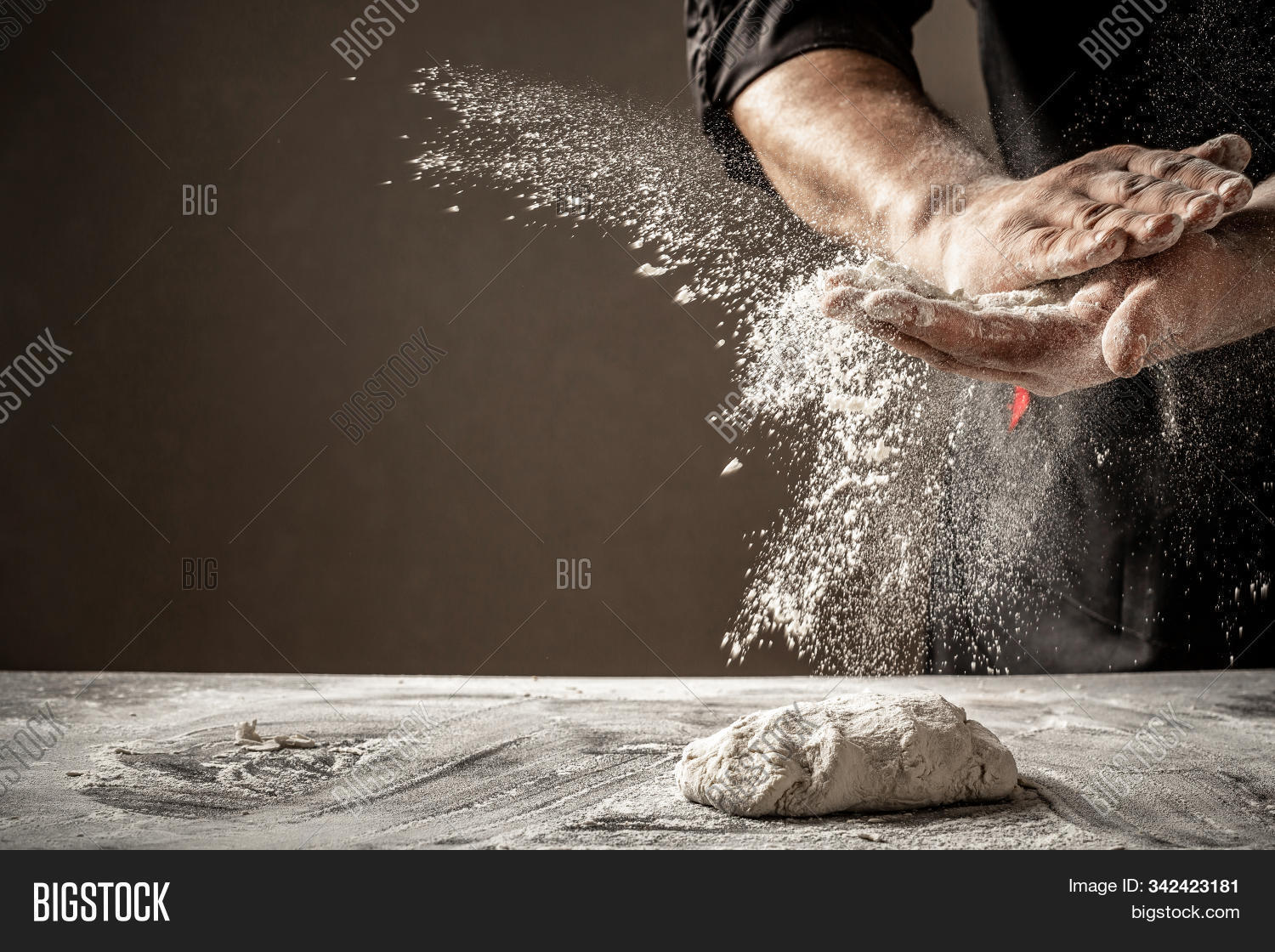 Photo Flour Men Hands Image & Photo (Free Trial) | Bigstock