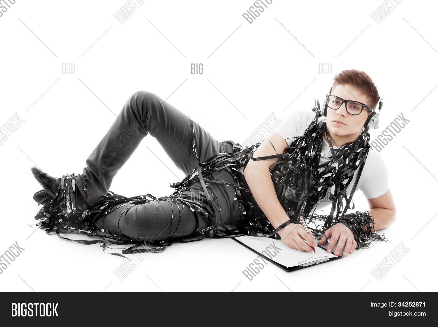 Man Writing Image & Photo (Free Trial) | Bigstock