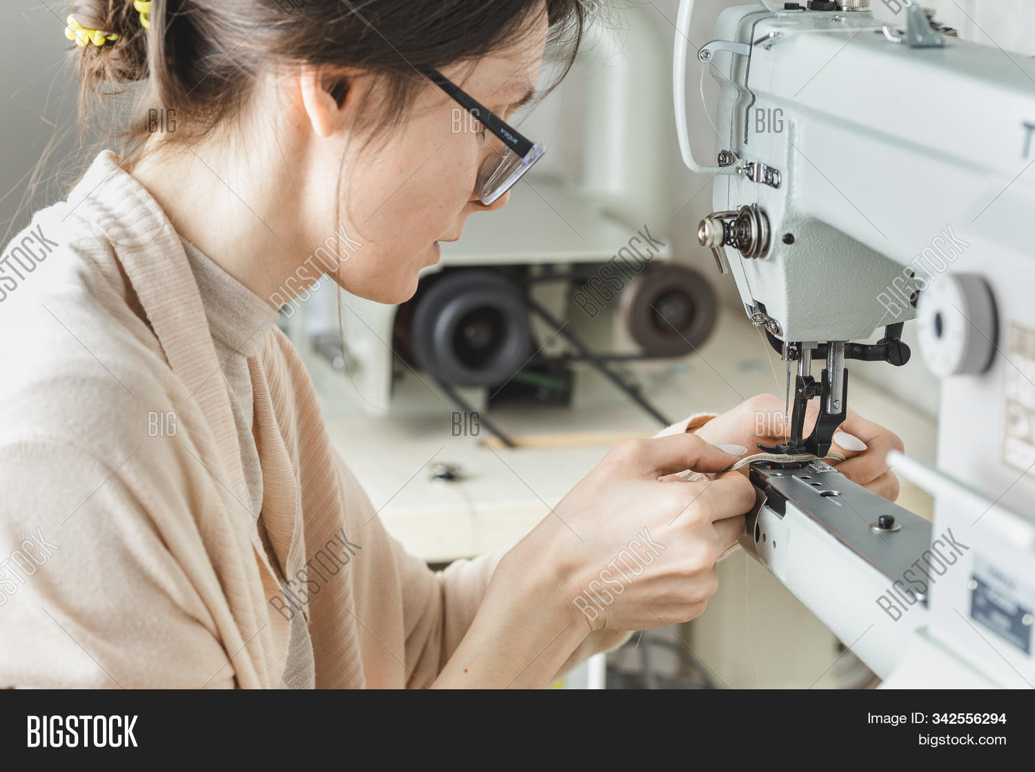 Woman Stitching Image & Photo (Free Trial) | Bigstock