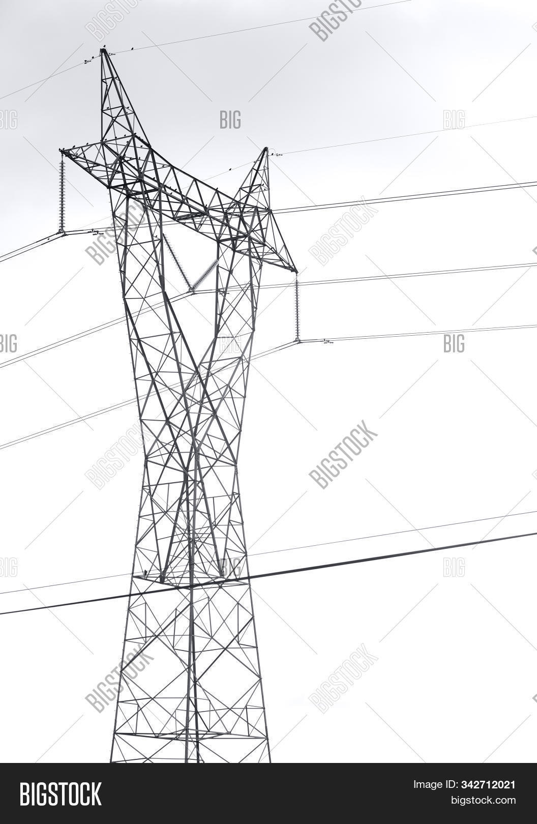 Electric Steel Tower Image & Photo (Free Trial) | Bigstock