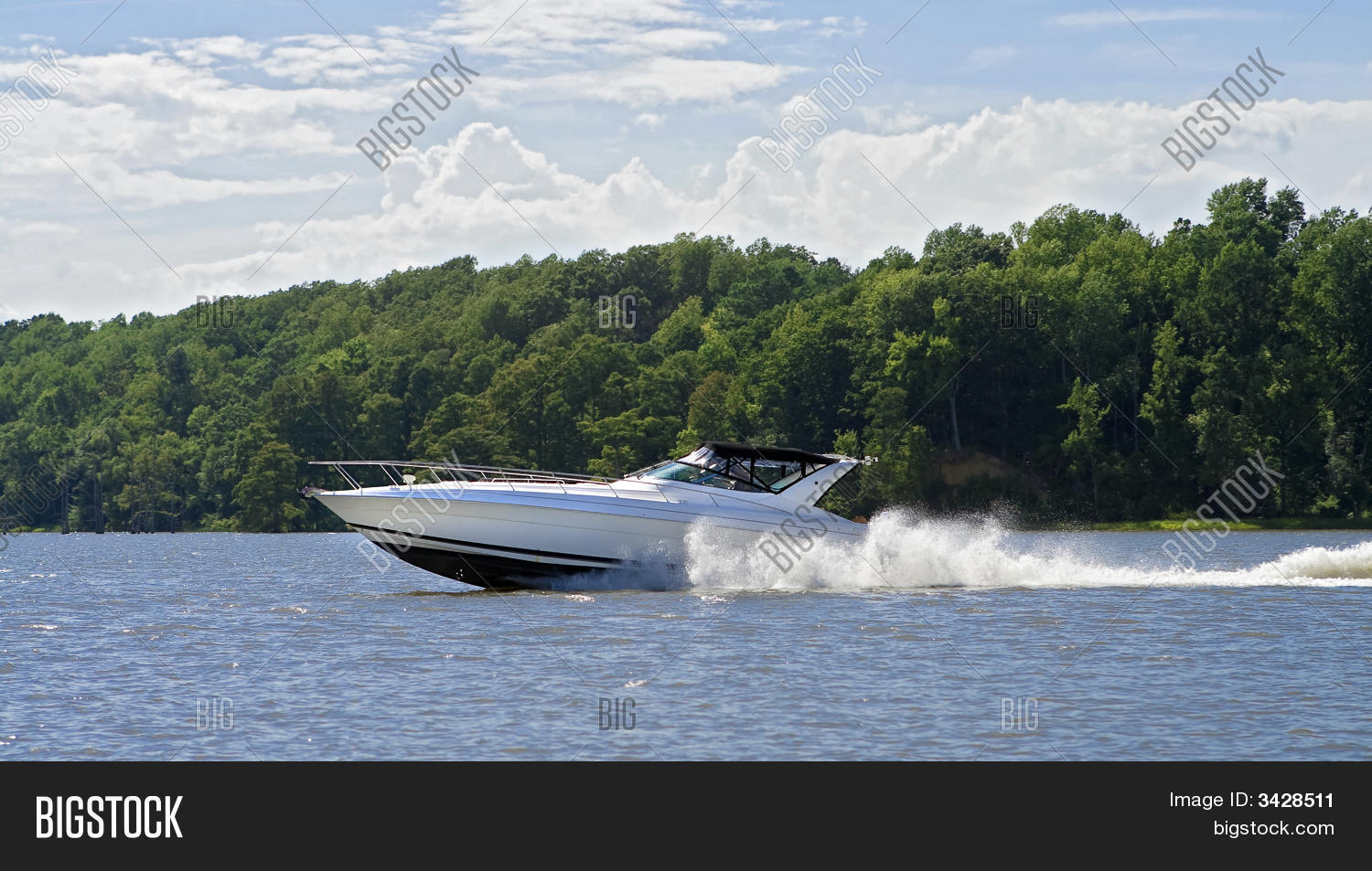 Large Speed Boat Image & Photo (Free Trial) | Bigstock