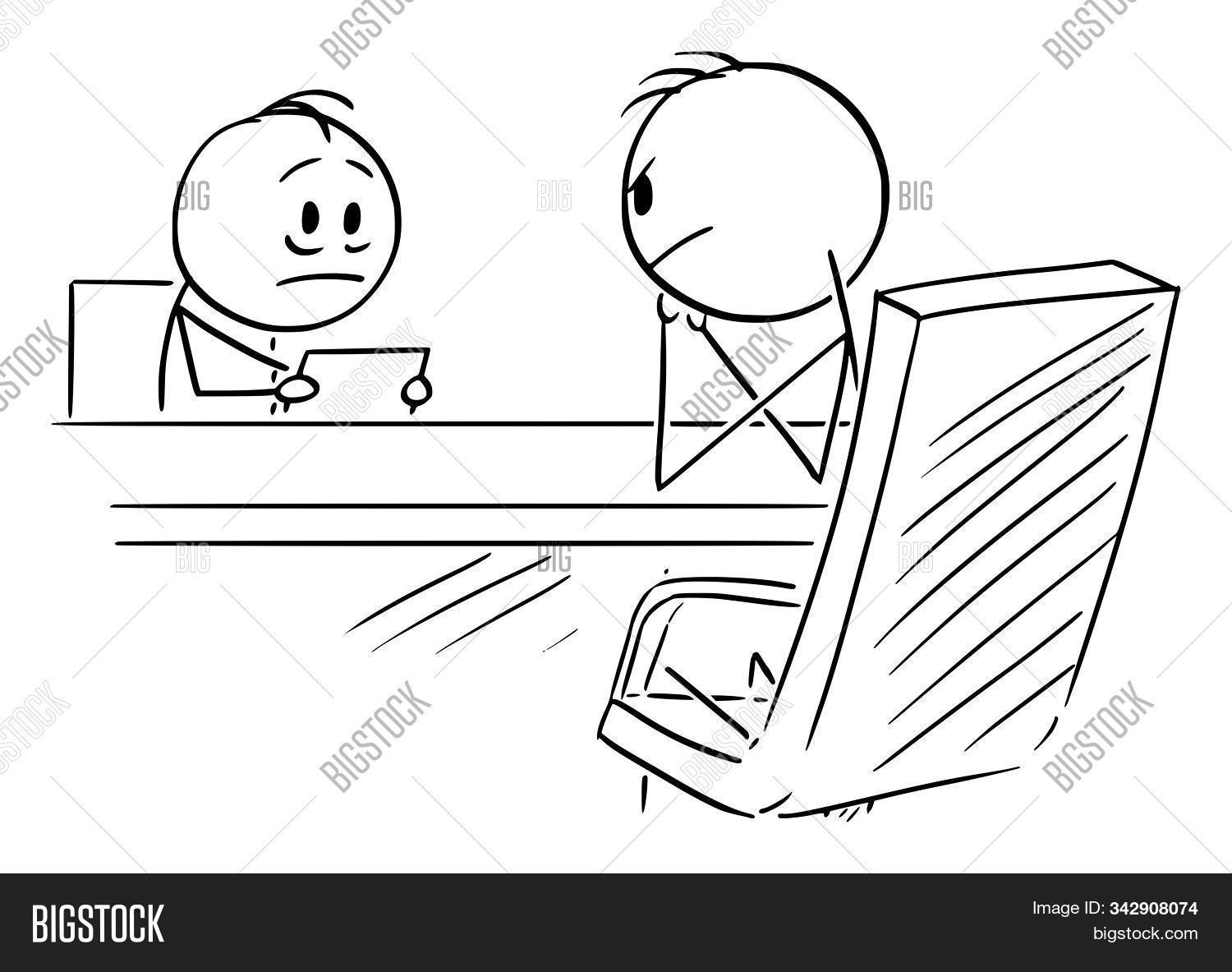 Cartoon Stick Figure Image & Photo (Free Trial) | Bigstock