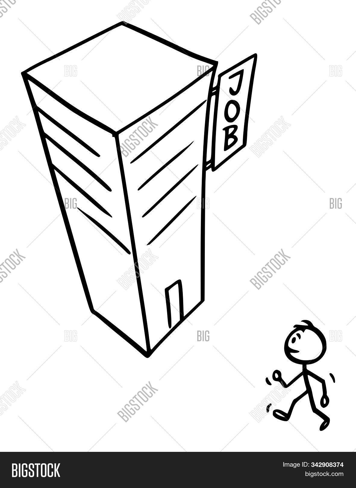 Cartoon Stick Figure Image & Photo (Free Trial) | Bigstock