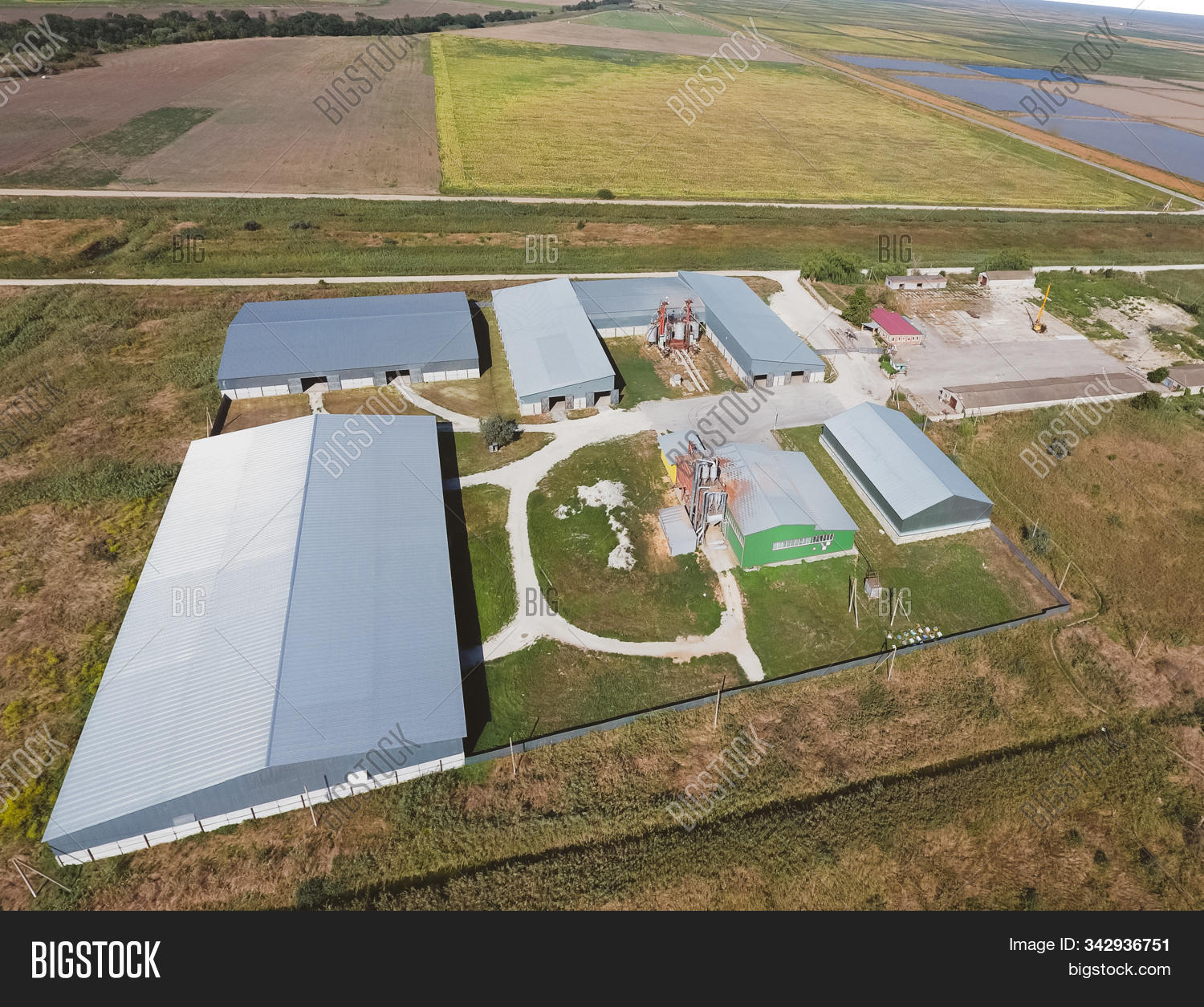 Top View Hangars. Image & Photo (Free Trial) | Bigstock