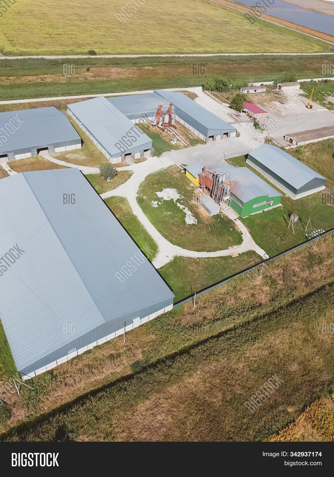 Top View Hangars. Image & Photo (Free Trial) | Bigstock