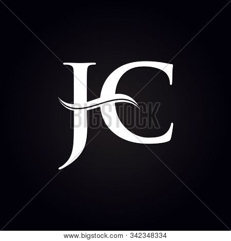 Jc Letter Type Logo Vector & Photo (Free Trial) | Bigstock