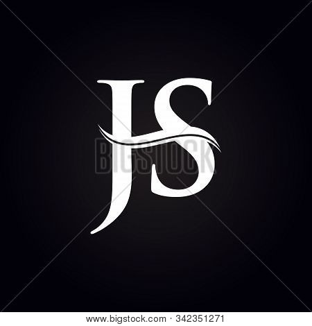 Js Letter Type Logo Vector & Photo (Free Trial) | Bigstock
