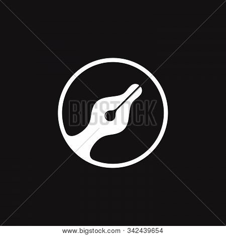 Pen Ink Circle Curves Vector & Photo (Free Trial) | Bigstock