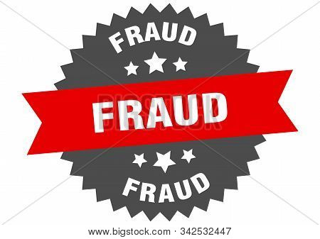 Fraud Sign. Fraud Red Vector & Photo (Free Trial) | Bigstock