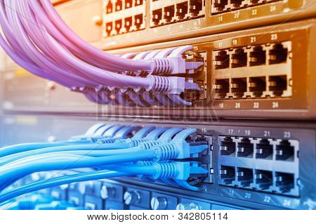 Server Rack Blue Red Image & Photo (Free Trial) | Bigstock