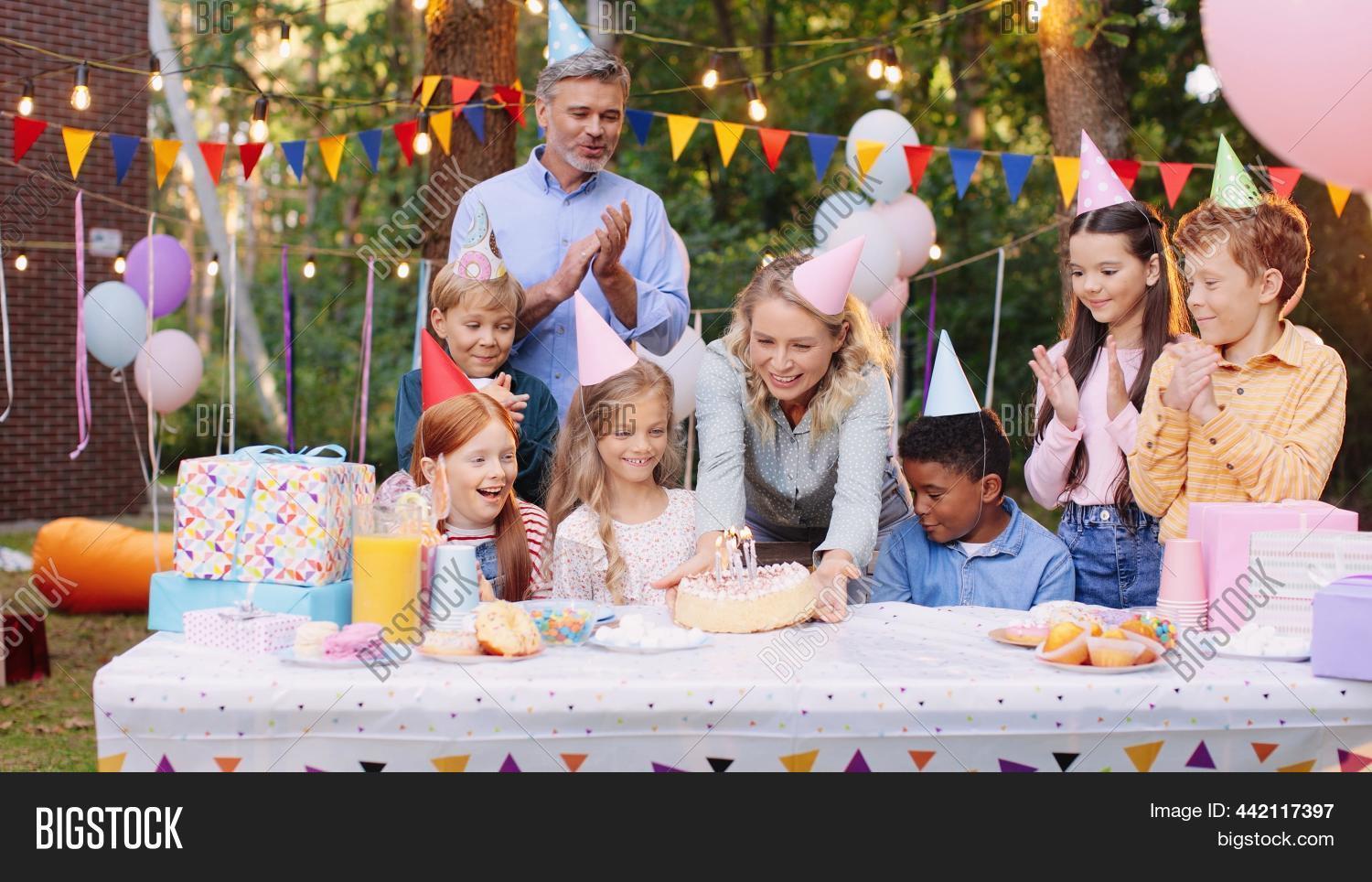 Happy Children Party Image & Photo (Free Trial) | Bigstock