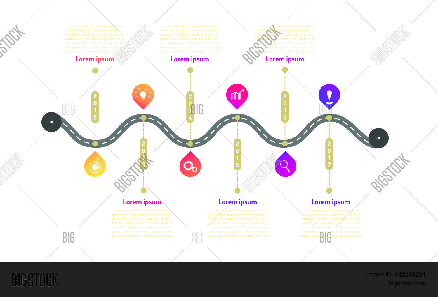 Subway Roadmap Vector & Photo (Free Trial) | Bigstock