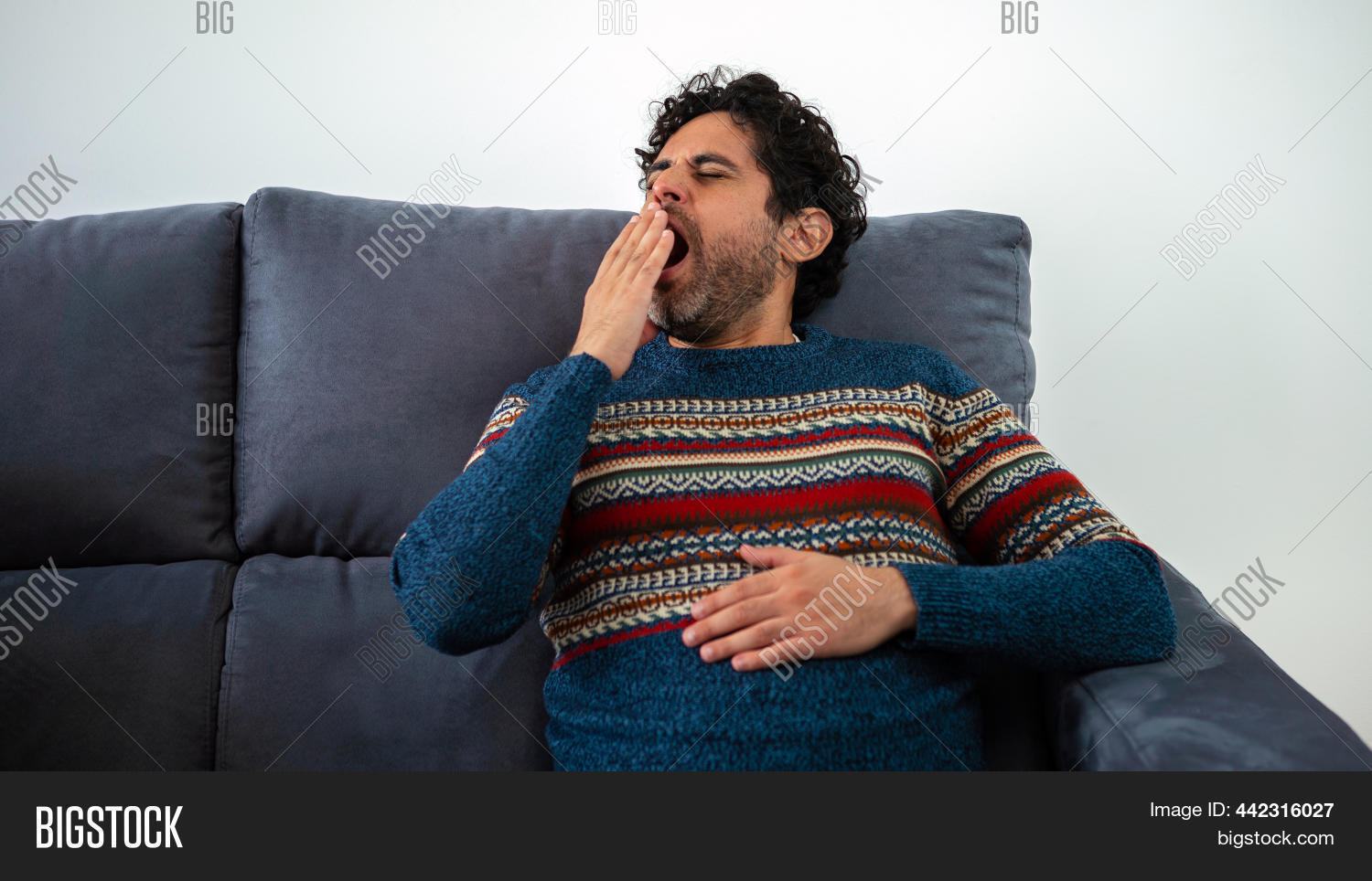 Portrait Bored Man Image & Photo (Free Trial) | Bigstock