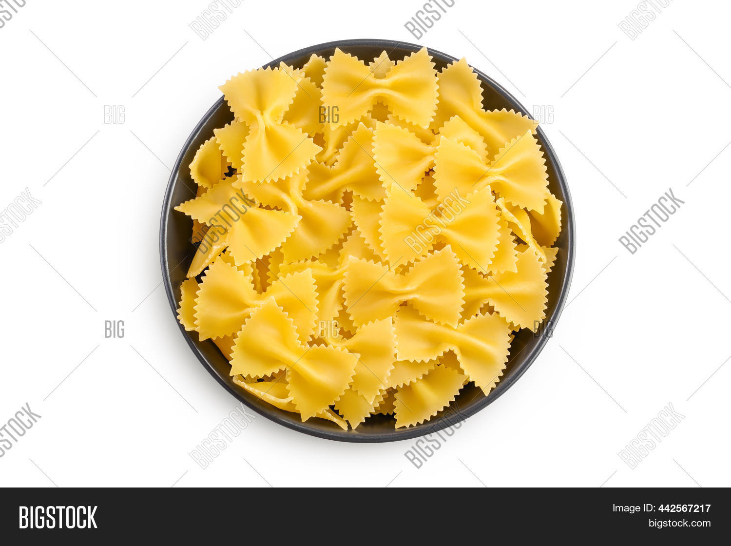 Bow Tie Pasta Bowl Image & Photo (Free Trial) | Bigstock