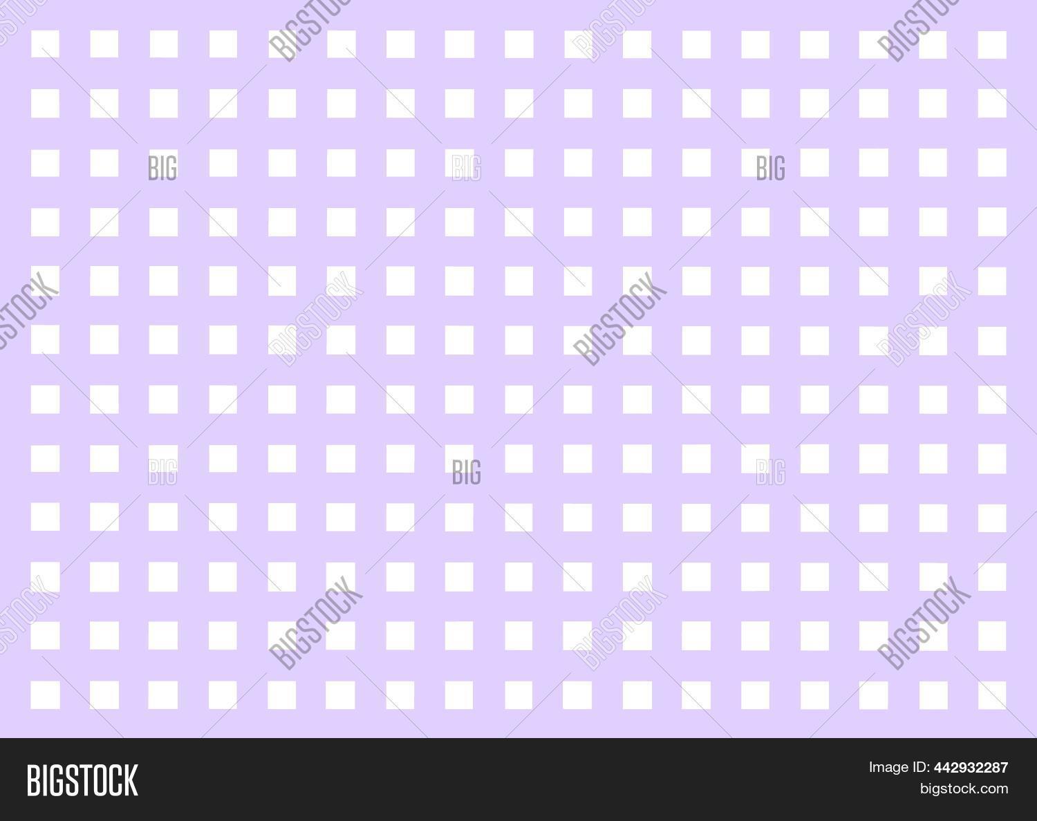 Pastel Lilac Checkered Image & Photo (Free Trial) | Bigstock
