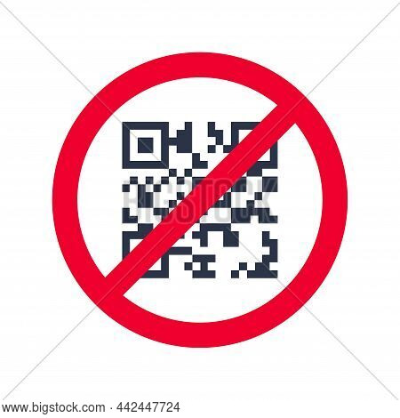 No Qr Code Vector Vector & Photo (Free Trial) | Bigstock