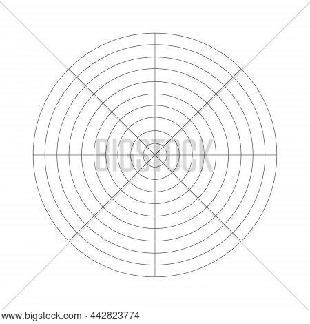 Wheel Life Template. Vector & Photo (Free Trial) | Bigstock