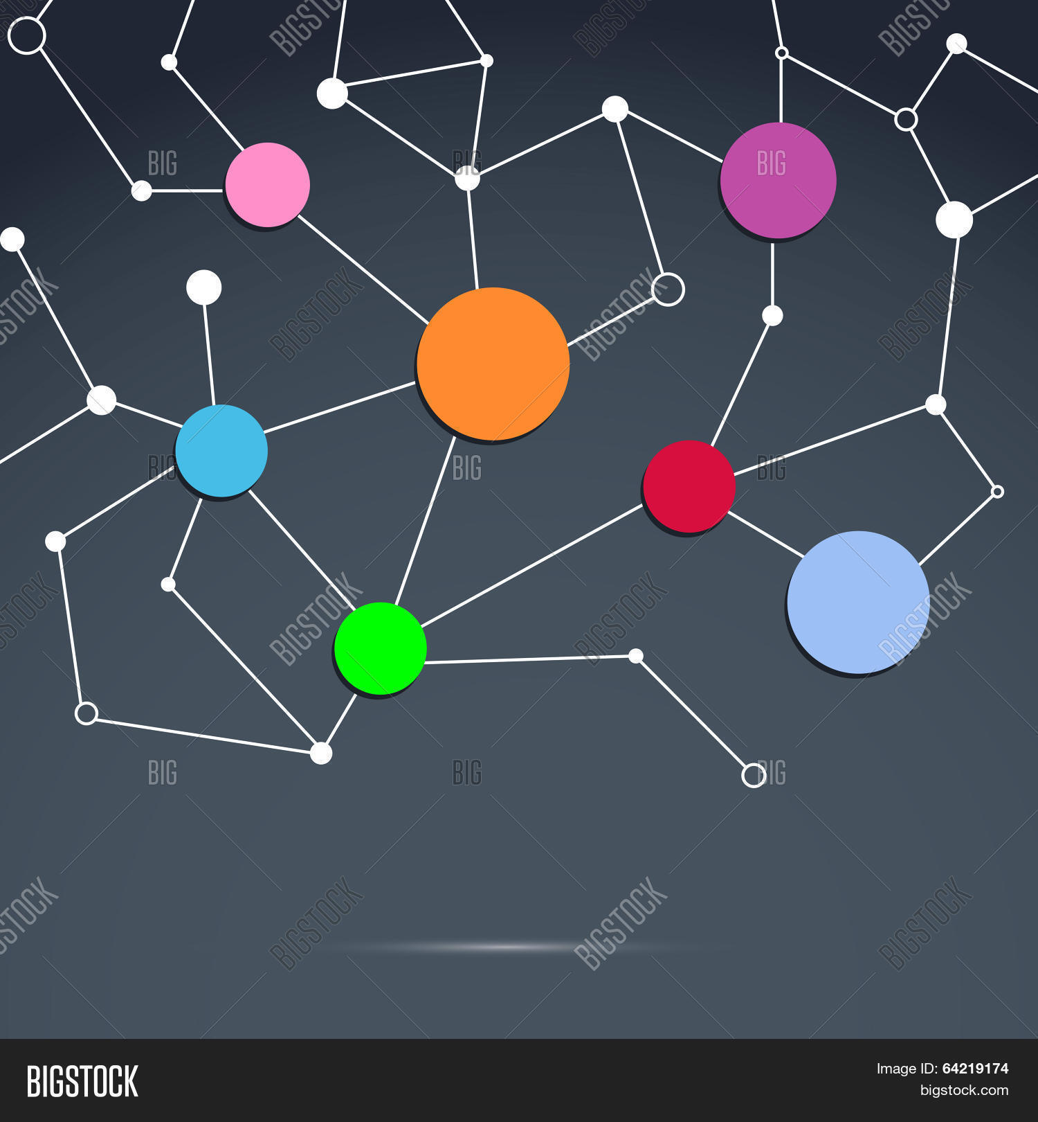 Cell Connection Vector & Photo (Free Trial) | Bigstock