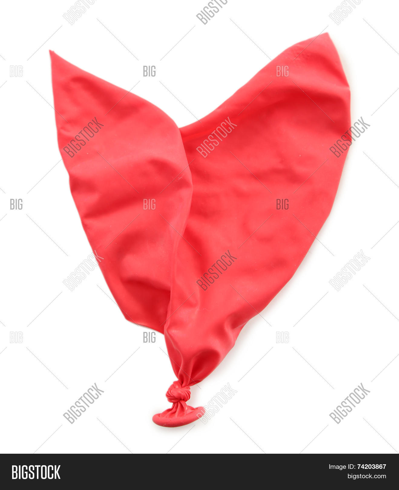 Popped Red Balloon Image & Photo (Free Trial) | Bigstock
